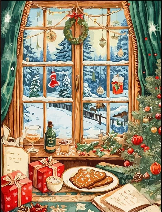 Paint by Numbers Kit Christmas – diyartpaint